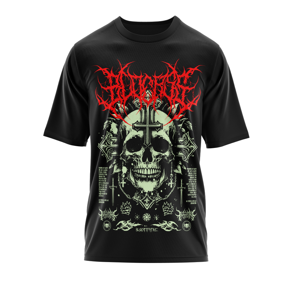 Hellforge T-Shirt | Demonic Streetwear Born in Fire – BLOCK55
